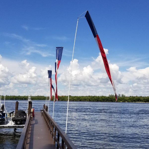 Bird Deterrent | Humane and Effective | Patriotic Pennants