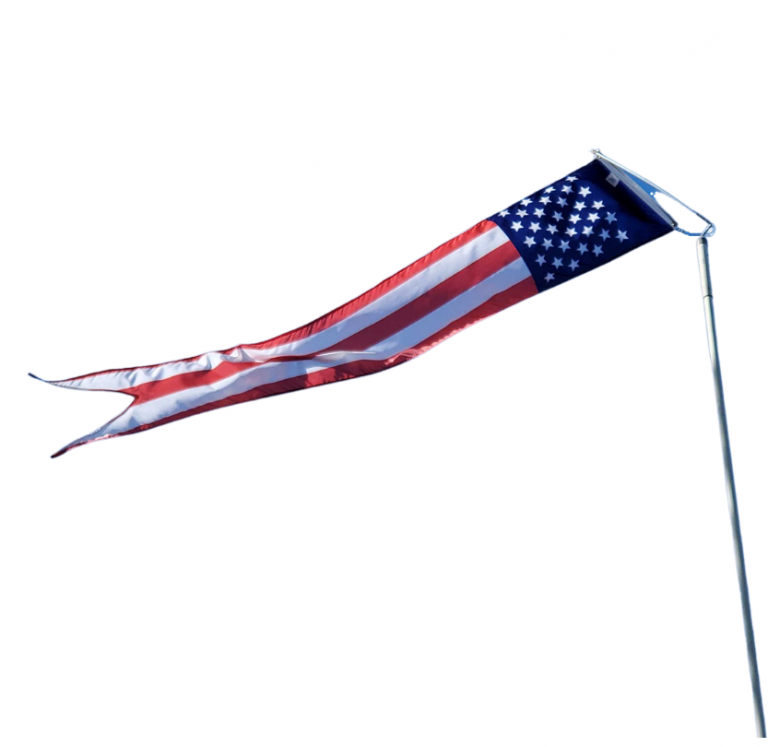 Stars and Stripes Pennant Flags | Dori Pole